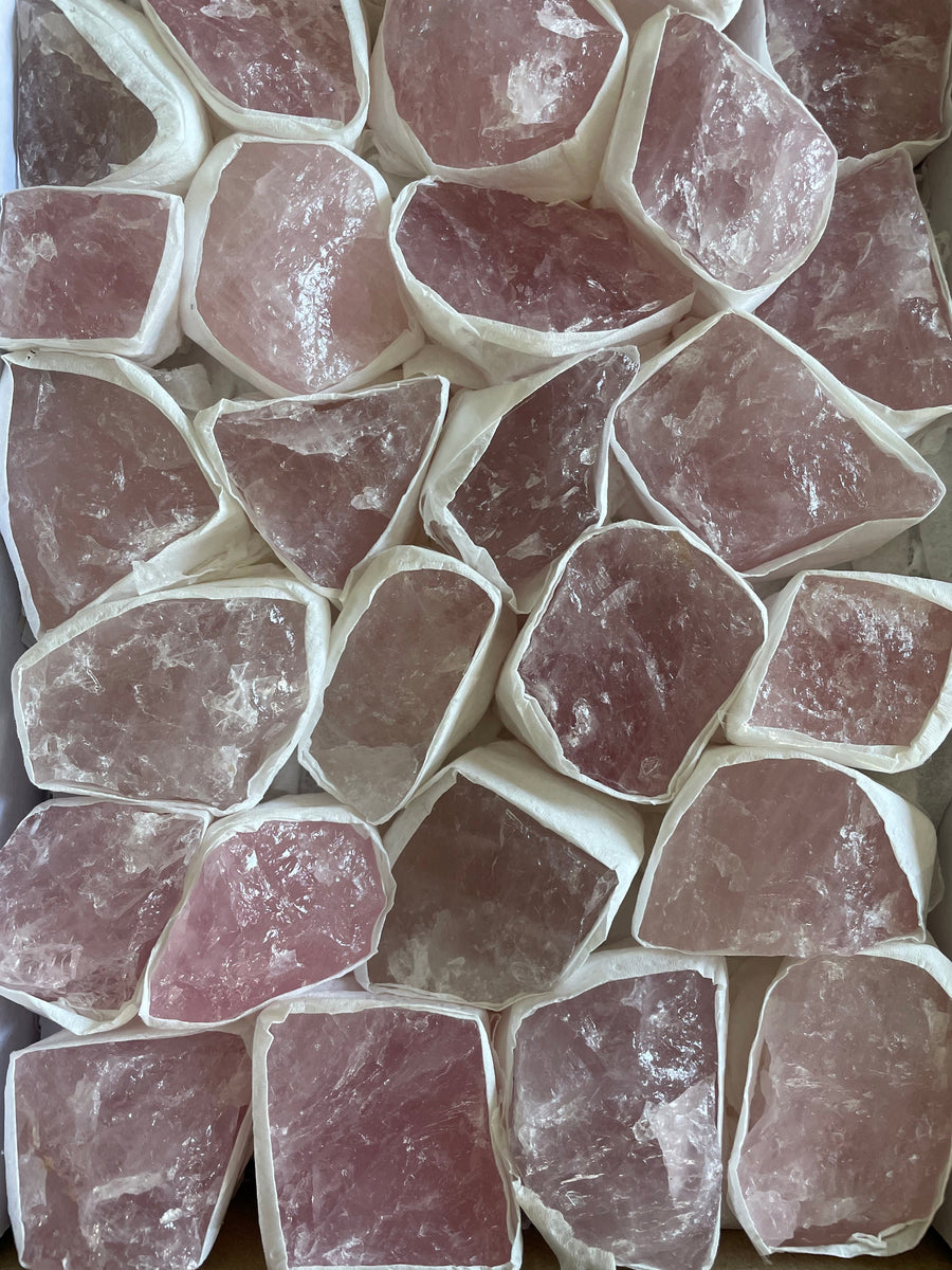 Crystals - Rose Quartz – White Snake Yoga